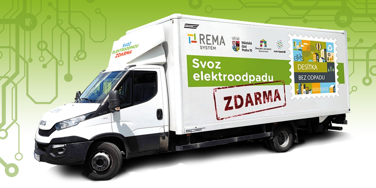 Proběhne tradiční svoz elektrozařízení pro obyvatele Prahy 10 | REMA Systém